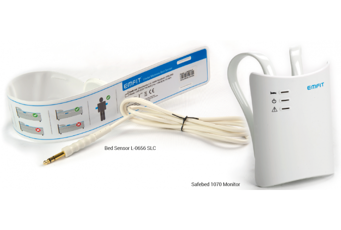 Emfit Safebed Occupancy Monitor & Bed Sensor with Transmitter and Rece ...